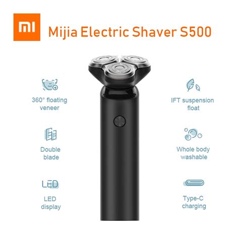 Original Xiaomi Mijia Electric Shaver Flex Razor H Grandado
