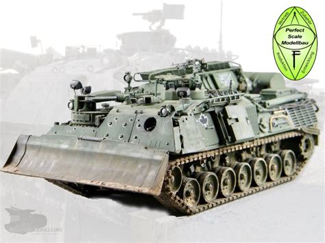 Perfect Scale Modellbau Leopard 1 Aev Badger Early And Mexas Late