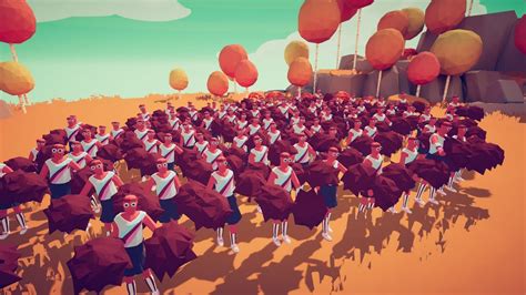 Ranged Units With 100x Cheerleaders Totally Accurate Battle Simulator