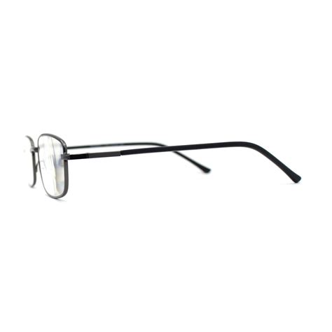 Classic Iconic Dad Fashion Narrow Rectangle Snug Reading Glasses Ebay