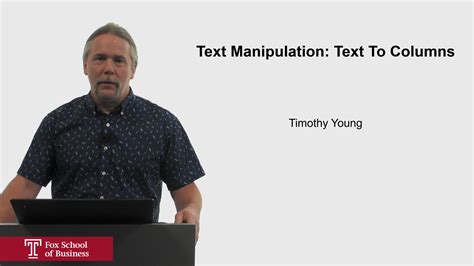 Text Manipulation Video Vault