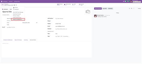 Odoo Salesforce Connector Pragmatic Pragmatic