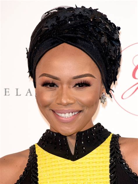 Bonang Matheba Hairstyles Pictures