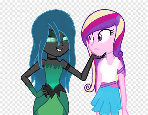 Queen Chrysalis And Fluffle Puff Human Queen Chrysalis And Fluffle Puff Human