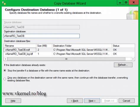 move a sql database from one server to another server adrian costea s