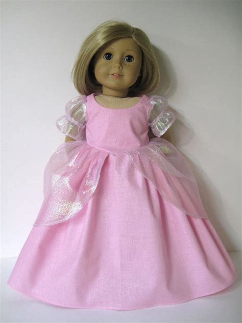 Pink Princess Dress For Your American Girl Doll Pink Princess Dress