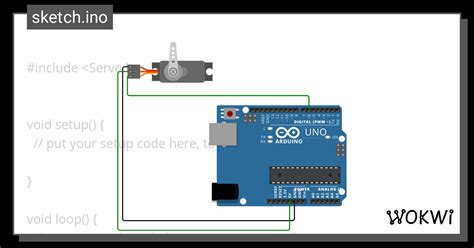 Servoo Wokwi Esp32 Stm32 Arduino Simulator