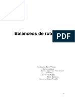 Balanceo De Rotores Y Elementos Rotativos Pdf Medición Masa