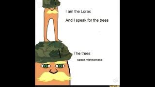 I Am The Lorax I Speak For The Trees Litter Again Mcgehee Exch2002