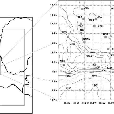 Grid Configuration For The Rams Simulation A Macroscale Grid 1