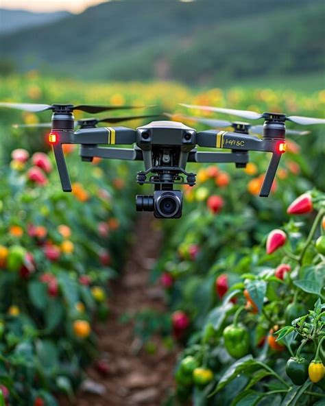 Premium Photo Drone Capturing Multispectral Images A Wallpaper