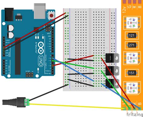 Control A Led Light Strips Color Via An Arduino And An Iphone Over Ble 4 Steps Instructables