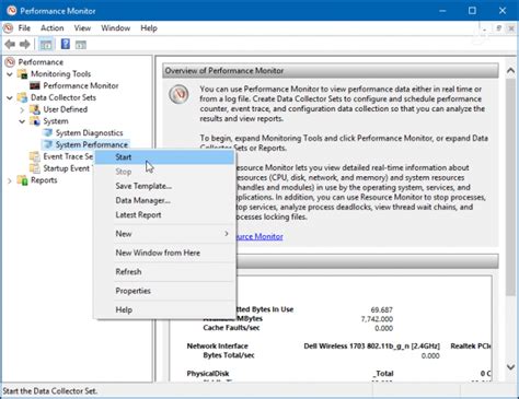 How To Generate A Windows System Performance Report