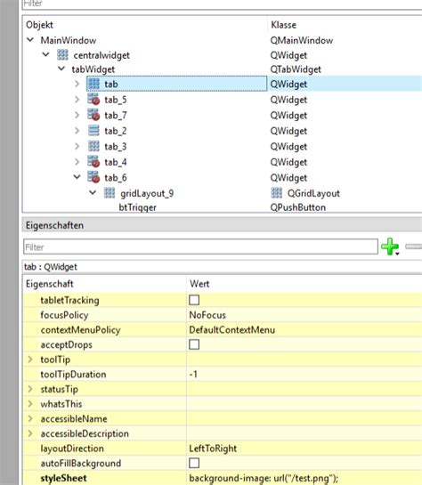 How Can I Put A Background Image In The First Tab Of A Qtabwidget Qt