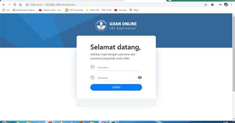 Aplikasi Ujian Berbasis Komputer Cbt Offline Satu Nusa Satu Bangsa