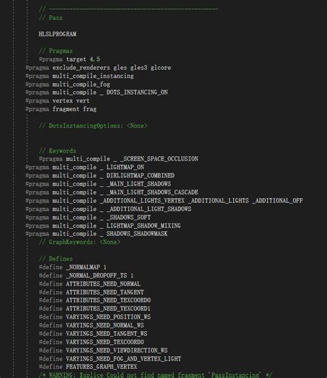 Getting Error When Customizing Shader Graph Unity Engine Unity Discussions
