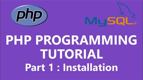 Php Programming Tutorial Part 1 Php And Atom Text Editor Installation