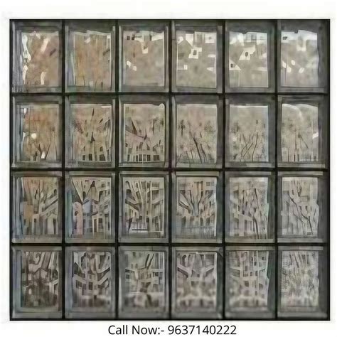 Aluminium Glass Block Window Sizedimension According To Your Need At