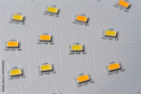 Printed Circuit Boards For Lighting Fixtures Surface Mount Leds Stock