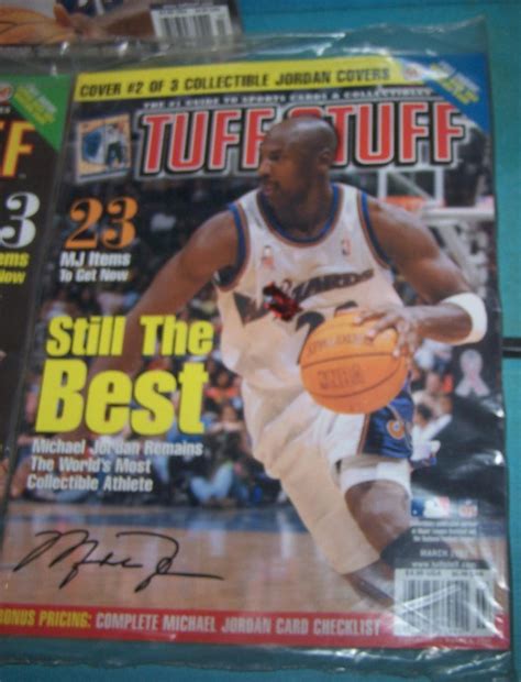 Michael Jordan Tuff Stuff Magazine Assortment Five Hard To Find
