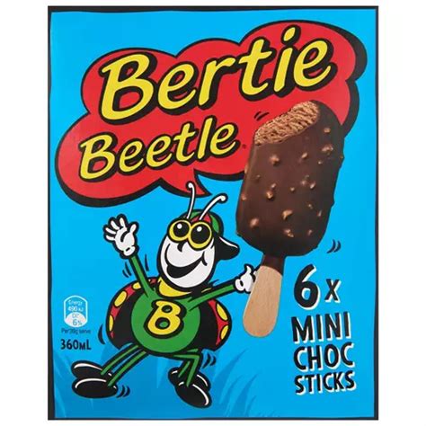 Mini Choc Sticks 6 Pack 360ml