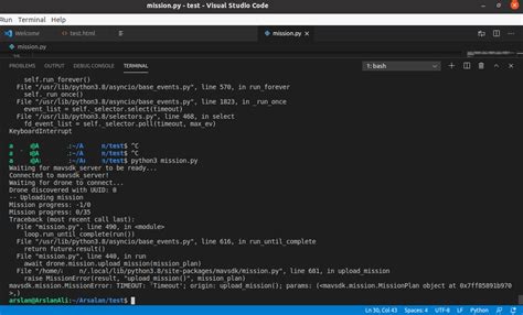 Getting Timeout Issue While Uploading Mission On Pixhawk Px4 Via