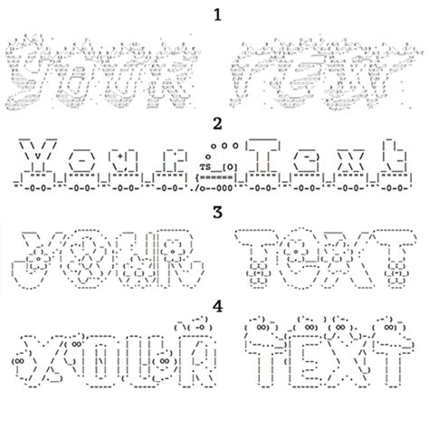 Turn Your Text Into Ascii Art By Mushchum Fiverr