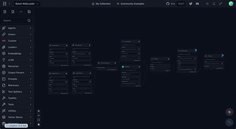 langflow micro tutorials — batch web loader