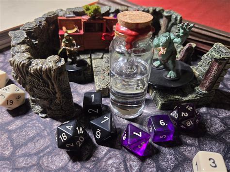 Invisibility Potion Dnd Prop Bottle Etsy