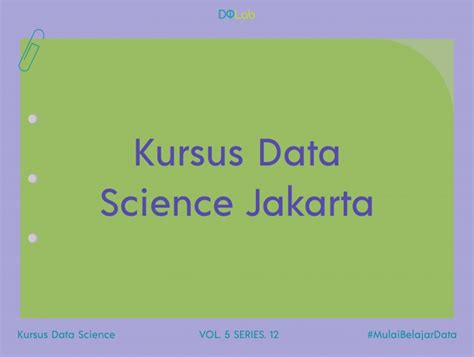 Kursus Data Science Jakarta Kenali Sql Bahasa Pemrograman U
