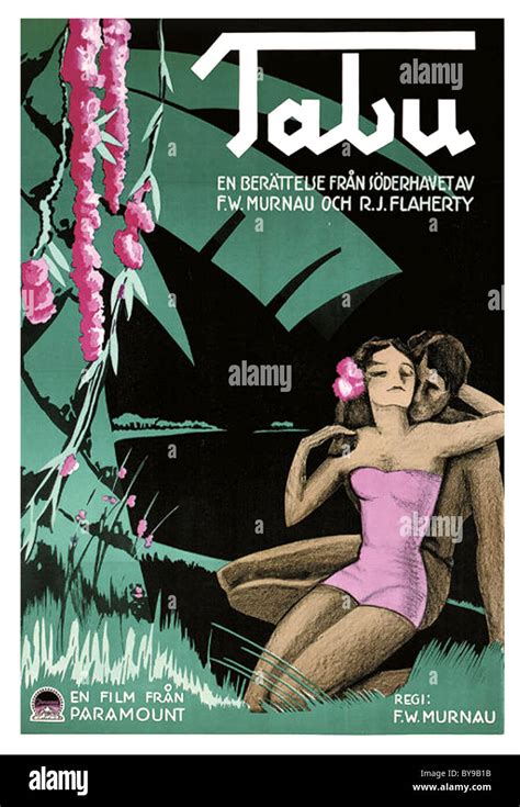 Tabu A Story Of The South Seas Year 1931 Usa Director Robert J