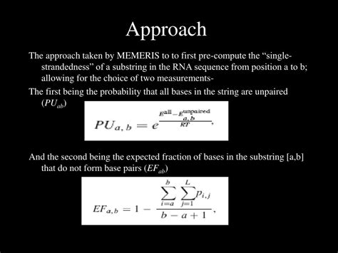 Ppt Using Rna Secondary Structure To Guide Sequence Motif Finding Toward Single Stranded