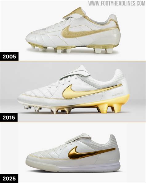 Leaked Nike To Release Tiempo Ronaldinho 2025 Touch Of Gold Boots