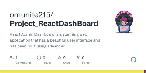 github omunite215 project reactdashboard react admin dashboard is a