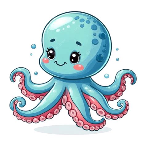 Octopus Illustration Cute