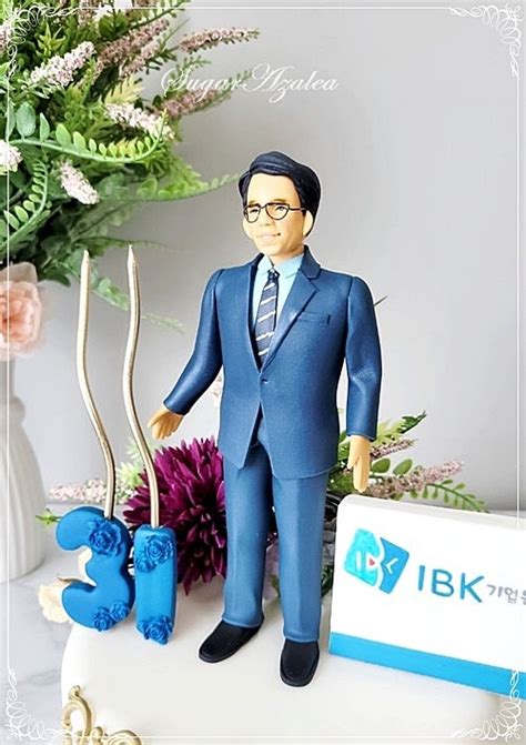 퇴직기념슈가케이크 커스텀케이크 슈가크래프트케이크 인천케이크 네이버 블로그