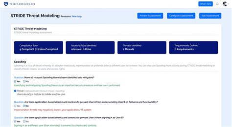 Threat Modeling With Stride Using A Threat Modeling Tool Threat