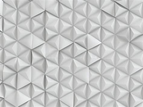 Abstract 3d Rendering Polygon Background Stock Illustration Illustration Of White Texture