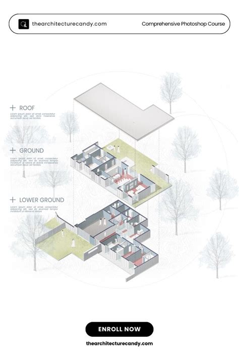 🚀 Exploded Axonometric Photoshop Course Advanced Photoshop Photoshop