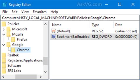 Tip How To Hide Bookmarks Bar On New Tab Page In Google Chrome AskVG