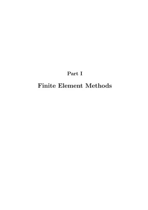 Pdf Finite Element Methods Simulahplinf5620materialfemv11pdf