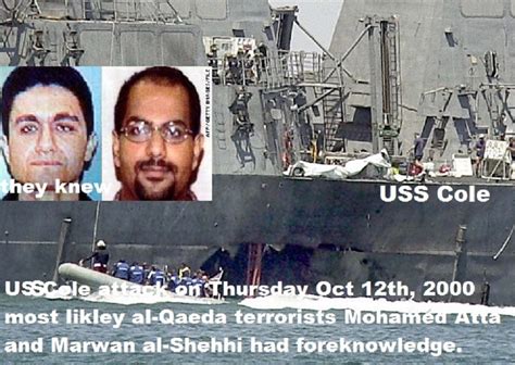 Al Qaeda Attacks Uss Cole Columbus Day 10122000 Same Day Hijack