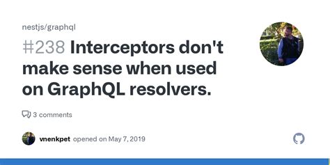 Interceptors Dont Make Sense When Used On Graphql Resolvers · Issue