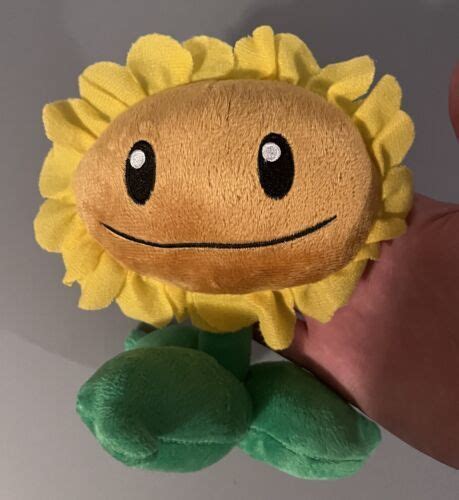 Plants Vs Zombies Pvz Plush Sunflower Linxin Tush 2010 Og Rare