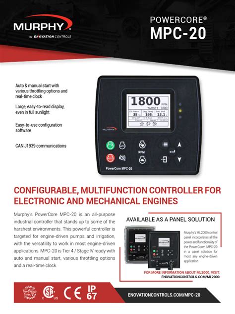 Datasheet Mpc 20 Pdf Information And Communications Technology