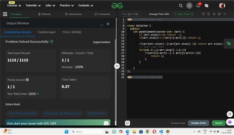 Arpita Ghadai On Linkedin Gfg160 Geekstreak2024 Gfg160 Challenge