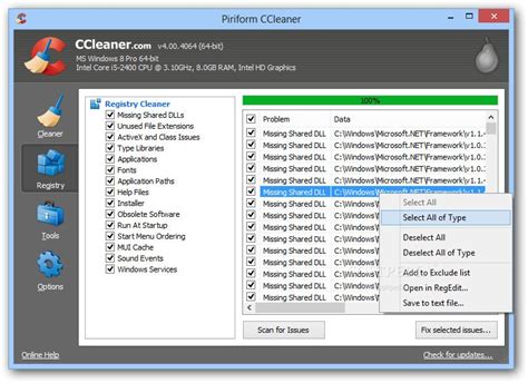 Ccleaner 4 16 Released With Improved Support For Windows 8 64 Bit Softpedia