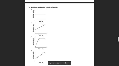 Positive Acceleration