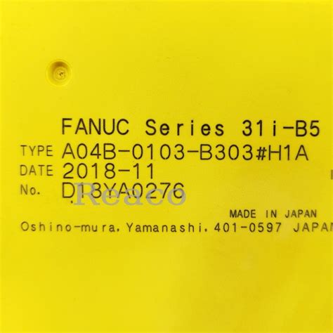 Fanuc A04b 0103 B303 H1a Controller System Reaco