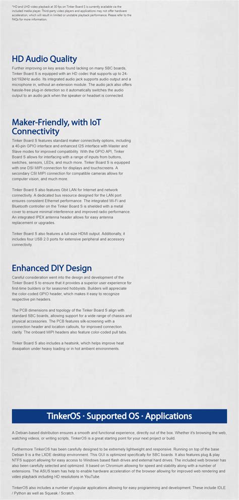 Buy Asus Tinker Board S Single Board Computer Tinker Board S Pc Case Gear Australia